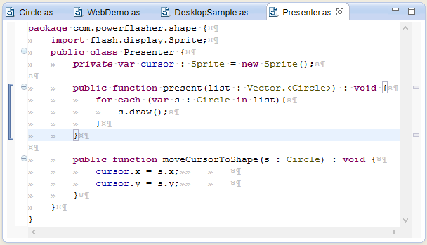 Fdt The Eclipse Plugin For Actionscript Flash Flex Mxml Haxe Nextgen As Ide As3