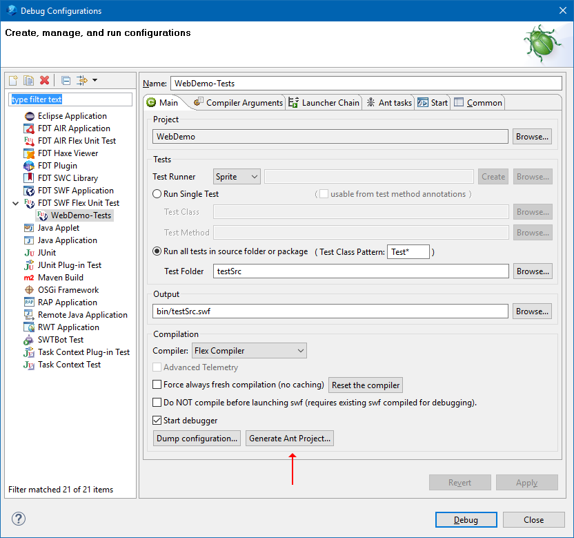 Fdt The Eclipse Plugin For Actionscript Flash Flex Mxml Haxe Nextgen As Ide As3 Ant