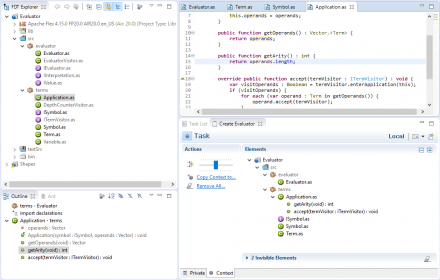 FDT – The Eclipse Plugin for Actionscript, Flash, Flex, MXML, HaXe, NextGen AS – IDE AS3 » Mylyn ...