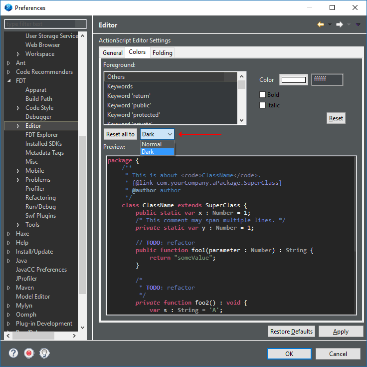 Fdt The Eclipse Plugin For Actionscript Flash Flex Mxml Haxe Nextgen As Ide As3 Fdt